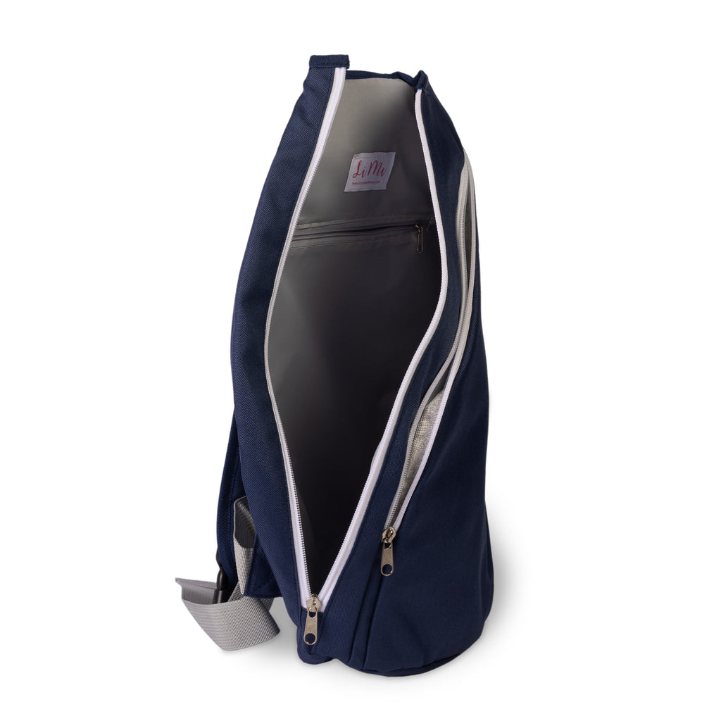 #Tennis Backpack: Navy Blue – Little Miss Tennis